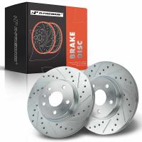China Front Drilled Brake Rotors for Chevy Cruze 2011-2019 Sonic Volt Bolt EV for sale
