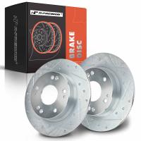 China Rear Drilled Brake Rotors for Honda Civic 2006-2015 Acura CSX 260mm for sale