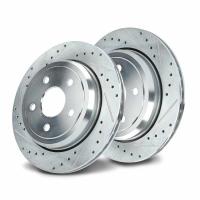 China Rear Drilled Brake Rotors for Dodge Durango Jeep Grand Cherokee 2011 - 2020 for sale