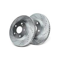 China Front Drilled Brake Rotors for Toyota RAV4 2006-2018 Prius V Lexus HS250h Scion for sale