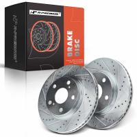 China Front Drilled Brake Rotors for Toyota RAV4 2006-2018 Prius V Lexus HS250h Scion for sale