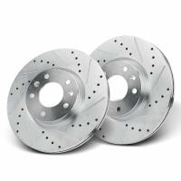 China Front Drilled Brake Rotors for Ford Fusion Mazda 6 Lincoln Zephyr Mercury Milan for sale