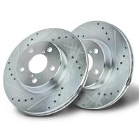 China Front Drilled Brake Rotors for Subaru Impreza 1994-2001 Legacy 90-01 for sale