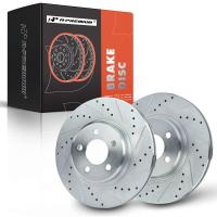 China Front Drilled Brake Rotors for Chrysler 300 Dodge Challenger Charger Magnum for sale