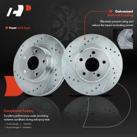 China Front Drilled Brake Rotors for Subaru Impreza 1994-2001 Legacy 90-01 for sale