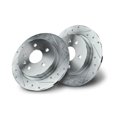 China Rear Drilled Brake Rotors for Chevrolet Malibu 13-15 Buick Regal 11-17 LaCrosse for sale