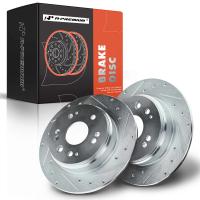 China Rear Drilled Brake Rotors for Honda CR-V 2002-2004 L4 2.4L for sale