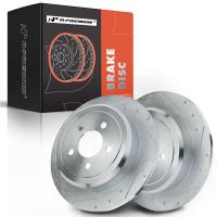 China Rear Drilled Brake Rotors for Jeep Liberty 2008-2012 Dodge Nitro 2007-2011 for sale