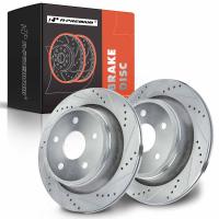 China Rear Drilled Brake Rotors for Chrysler Aspen 07-09 Dodge Durango Ram for sale