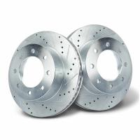 China Front Drilled Brake Rotors for Dodge Ram 1500 2006-2008 2500 2003-2008 for sale