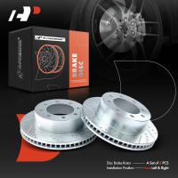 China Front Drilled Brake Rotors for Dodge Ram 1500 2006-2008 2500 2003-2008 for sale