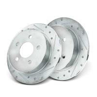 China Rear Drilled Brake Rotors for Chevrolet Impala Buick Pontiac Grand Am for sale