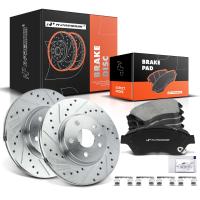China Front Drilled Rotors & Ceramic Brake Pads for Chevrolet Cruze 11-15 for sale