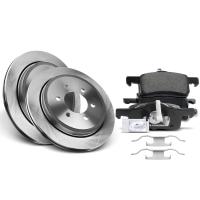 China Rear Disc Brake Rotors & Ceramic Brake Pads for Ford Expedition Lincoln 03-06 for sale