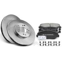 China Front Disc Brake Rotors & Ceramic Brake Pads for Honda Accord 2003-2017 Element for sale