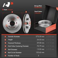 China Front & Rear Disc Brake Rotors & Ceramic Brake Pads for Chevy Blazer S10 GMC for sale