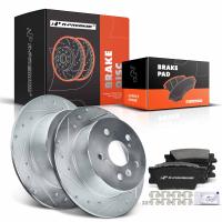 China Rear Drilled Rotors & Ceramic Brake Pads for Lexus ES350 2007-2012 Toyota Avalon for sale