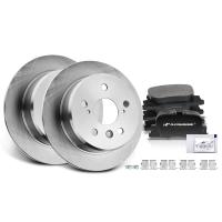 China Rear Disc Brake Rotors & Ceramic Brake Pads for Buick Allure Chevrolet Impala for sale