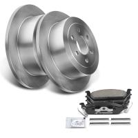 China Rear Disc Brake Rotors & Ceramic Brake Pads for Dodge Dakota 2003-2004 2WD 4WD for sale