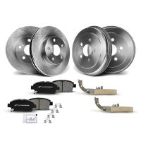 China Front Brake Rotor & Brake Pad and Rear Brake Drum & Brake Shoe for Toyota Prius for sale