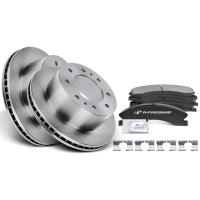 China Rear Disc Brake Rotors & Ceramic Brake Pads for Chevrolet Silverado 2500 HD GMC for sale