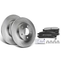 China Rear Disc Brake Rotors & Ceramic Brake Pads for Cadillac Seville 98-04 DeVille for sale