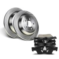 China Rear Disc Brake Rotors & Ceramic Brake Pads for Mercedes-Benz ML320 R320 R350 for sale