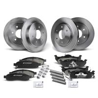 China Front & Rear Disc Brake Rotors & Ceramic Brake Pads for Nissan Armada INFINITI for sale