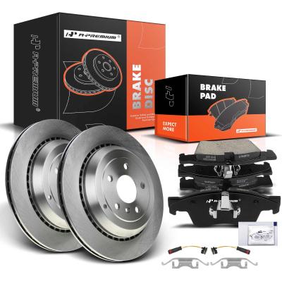 China Rear Disc Brake Rotors & Ceramic Brake Pads for Mercedes-Benz ML320 R350 X164 for sale