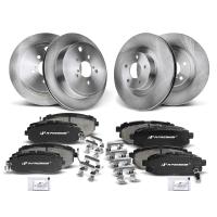 China Front & Rear Disc Brake Rotors & Ceramic Brake Pads for Subaru BRZ 2013-2016 for sale