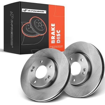 China Front Disc Brake Rotors for Hyundai Sonata 2005-2010 Tucson Tiburon Kia Sportage for sale