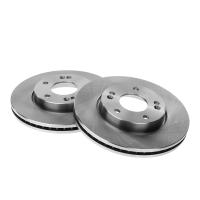 China Front Disc Brake Rotors for Hyundai Sonata 2005-2010 Tucson Tiburon Kia Sportage for sale