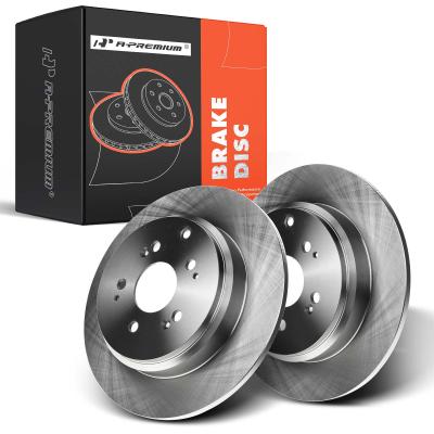 China Rear Disc Brake Rotors for Honda Pilot 2009-2015 Odyssey Acura MDX ZDX 3.5L 3.7L for sale