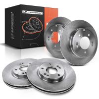 China Front & Rear Disc Brake Rotors for Hyundai Sonata 2005-2015 Kia Optima 2011-2013 for sale