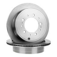 China Rear Disc Brake Rotors for Toyota Land Cruiser 08-21 Sequoia Tundra Lexus LX570 for sale