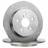 China Rear Disc Brake Rotors for Toyota Corolla 09-20 Matrix Prius Pontiac Lexus 259MM for sale
