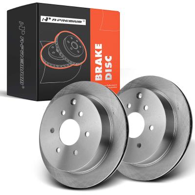 China Rear Disc Brake Rotors for Nissan Frontier 2005-2019 Xterra Suzuki Equator 286mm for sale