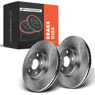 China Front Disc Brake Rotors for Pontiac Vibe Scion xD L4 1.8L Toyota Corolla Matrix for sale