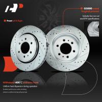 China Front & Rear Drilled Brake Rotors for Ford F-150 2012-2020 fit 6-Lug Wheels for sale
