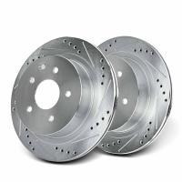 China Rear Drilled Brake Rotors for INFINITI G35 03-05 Nissan 350Z Rogue Juke X-Trail for sale