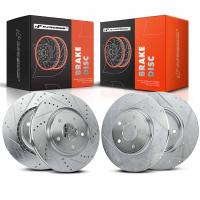 China Front & Rear Drilled Brake Rotors for Dodge Journey Chrysler Town & Country Ram for sale