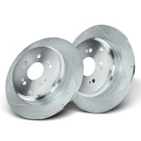 China Rear Drilled Brake Rotors for Honda Pilot 2009-2015 Odyssey 11-17 Acura MDX ZDX for sale