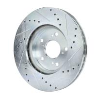 China Front Drilled Brake Rotors for Honda CR-V 2007-2016 Crosstour 12-15 Acura RDX for sale