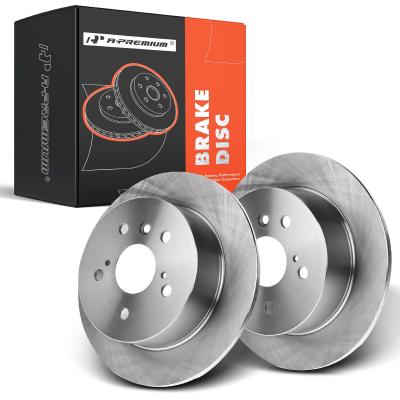 China Rear Disc Brake Rotors for Toyota Camry 2012-2017 Avalon Lexus ES300h 2.5L 3.5L for sale