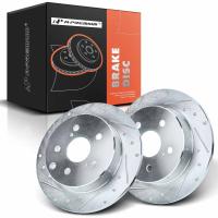 China Rear Drilled Brake Rotors for Toyota RAV4 2006-2018 Lexus HS250h 2010-2012 for sale