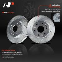 China Front Drilled Brake Rotors for Chevrolet Silverado 1500 Suburban GMC Yukon for sale