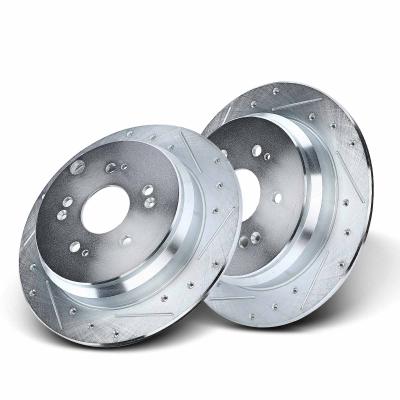 China Rear Drilled Brake Rotors for Honda CR-V 2005-2016 Acura RDX 2007-2018 for sale