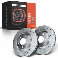 China Front Drilled Brake Rotors for Chrysler Sebring Jeep Compass Dodge Mitsubishi for sale