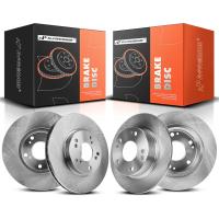 China Front & Rear Disc Brake Rotors for Honda Accord 2003-2007 L4 2.4L for sale