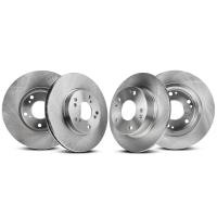 China Front & Rear Disc Brake Rotors for Honda Accord 2003-2007 L4 2.4L for sale